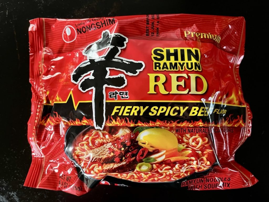 Ramen Review: Shin Red (Fiery Spicy Beef) – Communications From Elsewhere